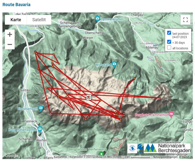 GPS Bartgeier Berchtesgaden - Aktuelle Beobachtungen - Seite 88 - Das ...